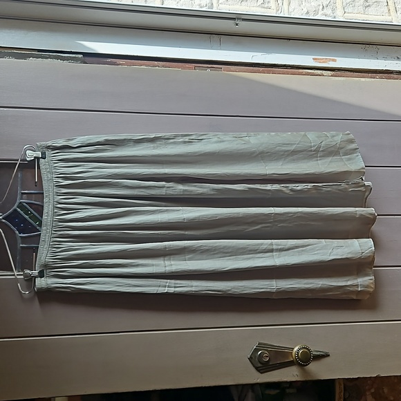 J. Crew | Skirts | Jcrew Tissue Silk Midi Skirt With Slit | Poshmark